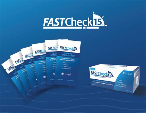New Fastcheck15 In Office Waterline Test Delivers Rapid Reliable