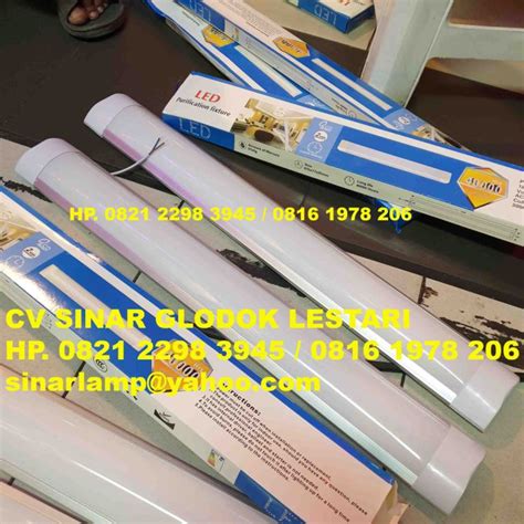 Kap Lampu Led Purification Fixture 18 Watt Putih 6500k 60cm