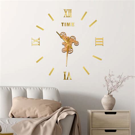 Diy 3d Analog Wall Clock For Home And Office Decoration Concept Kart Diy 3d Analog Wall Clock For Home And Office Decoration Concept Kart