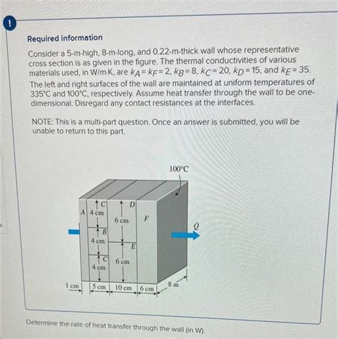 Solved Required Information Consider A 5 M High 8 M Long Chegg