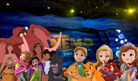 Everyone At Finding Nemo The Musical By Danielandresrojas On Deviantart