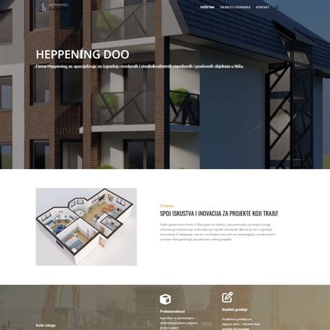 Heppening Gradnja Saint Art Designs Joomla Website Development