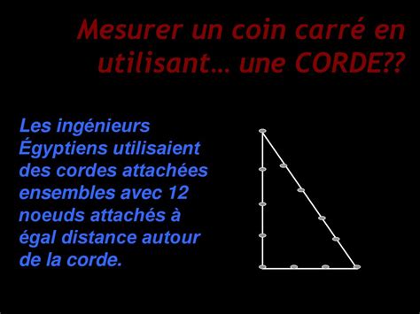 Mesure Relation Pythagore ppt télécharger