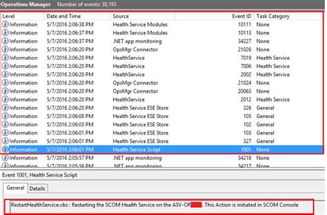 task to restart scom health service remotely expit