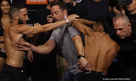 Photos Ufc 284 Ceremonial Weigh Ins And Faceoffs