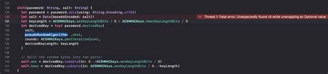 Crash On Ios Fatal Error Unexpectedly Found Nil While Unwrapping An