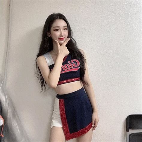 허수미 치어리더 롯데의 승리 요정깜찍청순 똑똑sns Mk스포츠