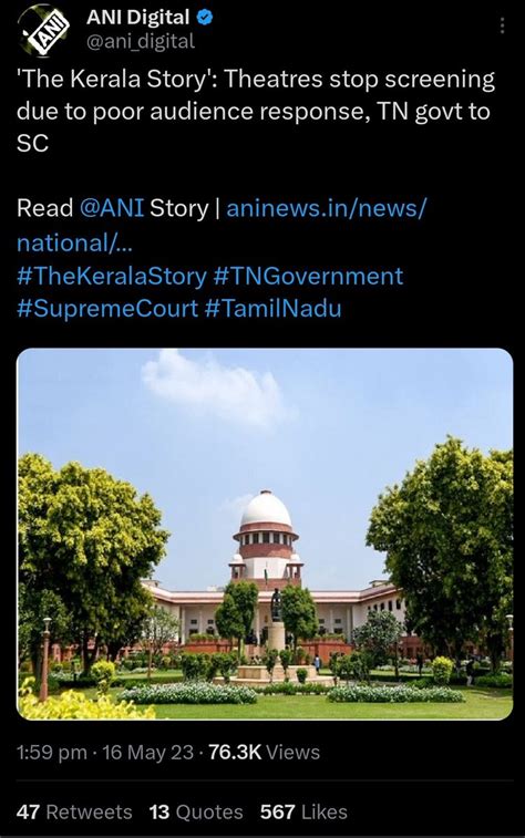 Mitta Vamsi Krishna On Twitter TheKeralaStory A Movie Which Earned