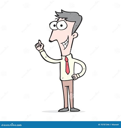 Cartoon Smiling Businessman Stock Illustration Illustration Of
