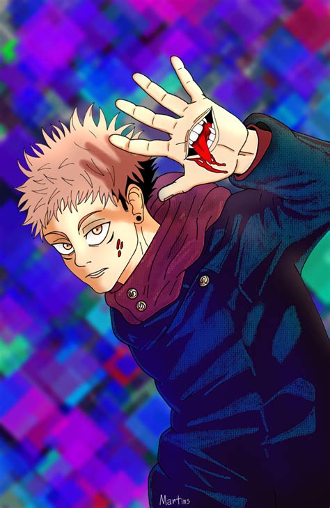 Jujutsu Kaisen Itadori Fan Art