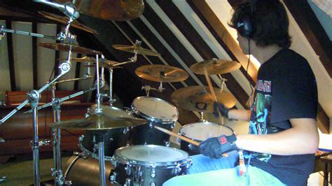 Insomnium Shadows Of The Dying Sun Drum Cover Youtube