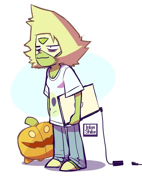Posting Peri Pics Day 297 Peridot Sleepy Nerdy Cute Inkershike R