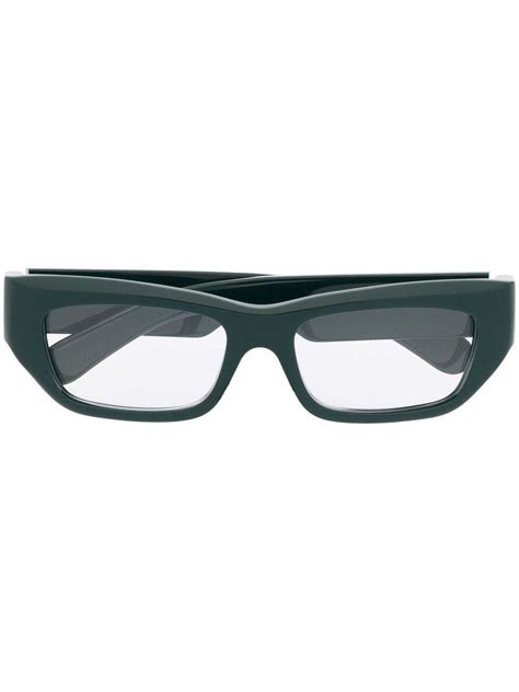Gucci Rectangle Frame Optical Glasses Editorialist