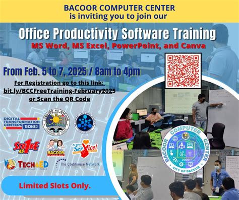 Look 3 Day Digital Literacy Training Bacoor Government Center