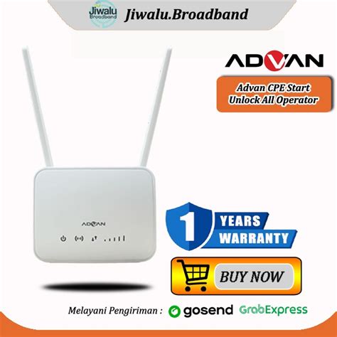 Jual Advan Router Hybrid CPE Start 4G LTE WLAN Modem Wifi Speed 300Mbps