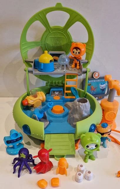 Octonauts Launch And Explore Deep Sea Octo Lab Playset Bundle Lights And Sounds £45 00 Picclick Uk