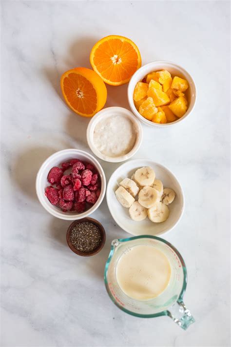 Mango Raspberry Smoothie Dietitian Debbie Dishes