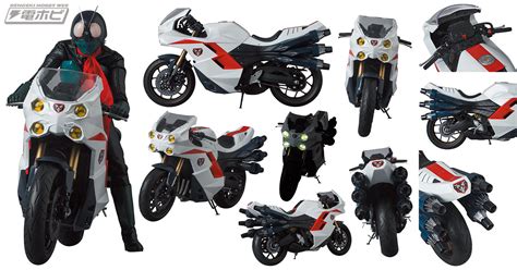 『シン・仮面ライダー』の新生サイクロン号を完全再現！別売りのアクションフィギュア「rah」仮面ライダーがライディング可能 電撃ホビーウェブ