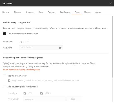 Postman Native App Doesnt Work With System Proxy · Issue 3084 · Postmanlabspostman App