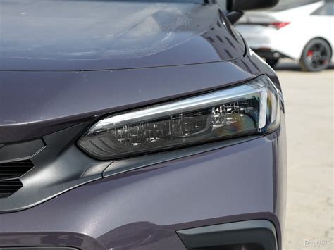 玛瑙紫思域车头外观图片思域 2023款 Hatchback 240turbo Cvt极锐版7539681太平洋汽车网