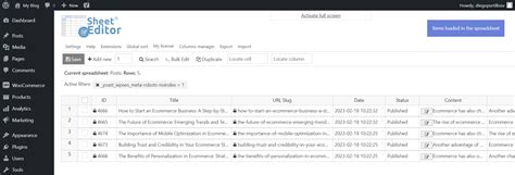 Yoast Seo Bulk Edit Seo Titles Descriptions And Keywords