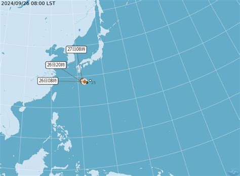 氣象署今926日發布颱風消息 蕃新聞