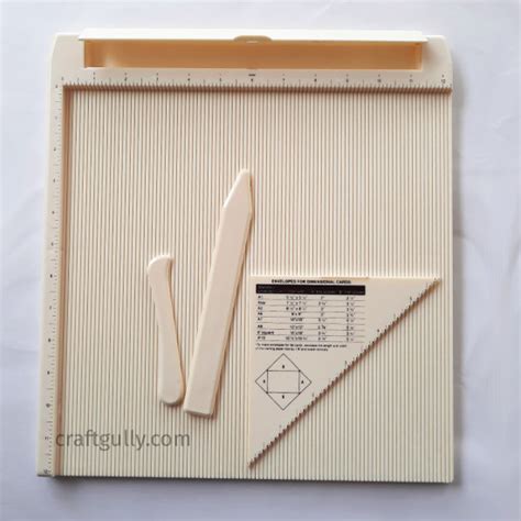 Scoring Board And Envelope Tool For Scrapbooking Online In India Low