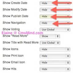 Joomla 2 5 Tutorial How To Hide Article Details On Home Page CmsMind