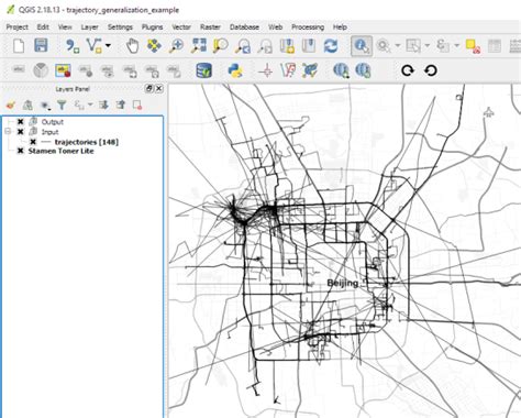 Movement Data In Gis Extra Trajectory Generalization Code And Sample