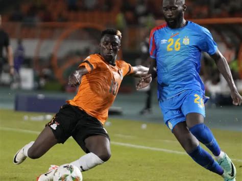 Les Léopards De La Rdc Butent Sur Les Chipolopolos De La Zambie
