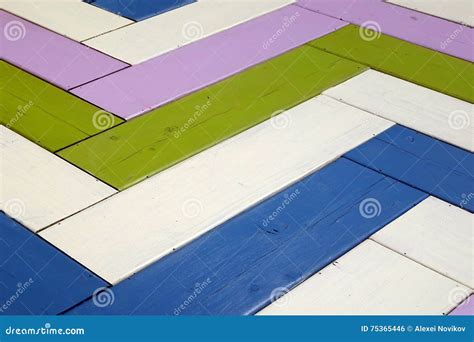 Vintage Colorful Wood Surface With Zig Zag Pattern Background T Stock Photo Image Of Decor