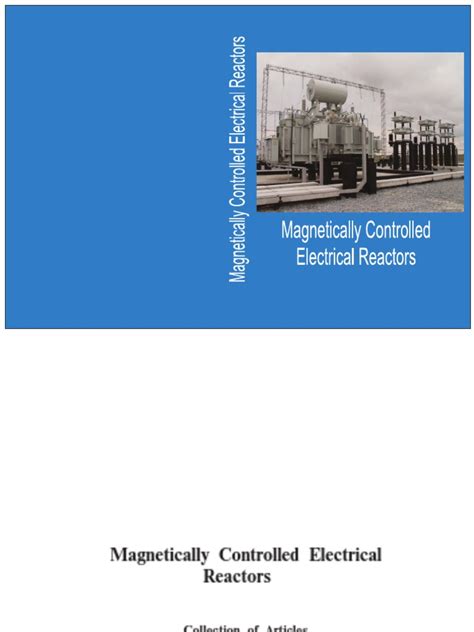 Magnetically Controlled Electrical Reactors Pdf Pdf Inductor Transformer