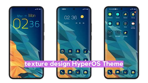 Texture Design HyperOS Theme For Xiaomi With Dynamic Anime Experience