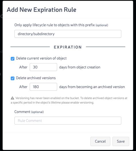 Object Lifecycle Management Expiration — Zenko 121 Documentation