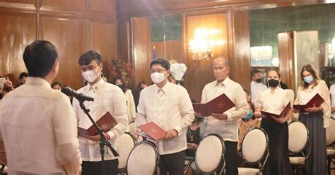PBBM Swears In Lorenzana As BCDA Chair More Execs Philippine News Agency