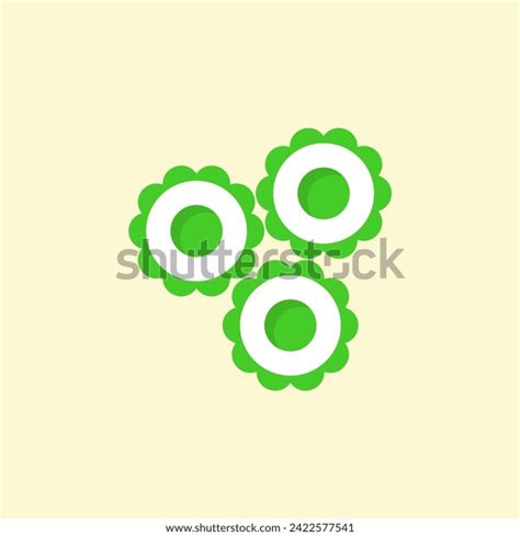 Famous Malaysian Traditional Dessert Kuih Puteri Stock Vector Royalty