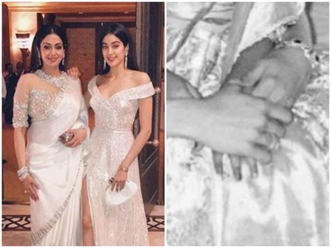 Sridevis First Death Anniversary Janhvi Kapoor Remembers Her Mother