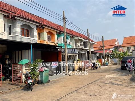 ทาวน์เฮ้าส์ 2 ชั้น 18 2 ตร ว หมู่บ้านกานต์มณี ซอยบัวทองเคหะ ถนนบางกรวยไทรน้อย บางบัวทอง นนทบุรี