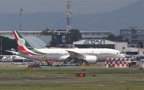 Por Primera Vez Avión Presidencial Sobrevuela México Grupo Milenio