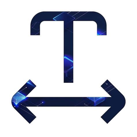Image Icons Text Width Blue Squares Background Shapes Premium Ai