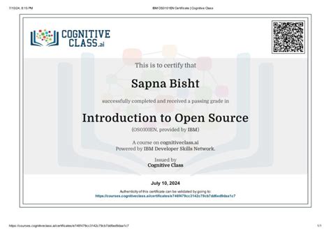 Sapna Bisht On Linkedin Opensource Ibmdeveloper Git Github