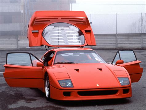 Modernized Ferrari F40 Rendered With Laferrari Diffuser Looks Spot On