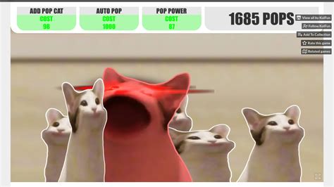 Pop Cat Clicker By Kolfun