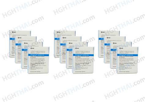 Pregnyl Hcg ® 5000 Iu Hgh Thai