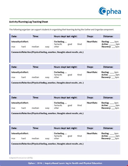 Track Your Runs And Enhance Your Physical Performance With Our Running Log
