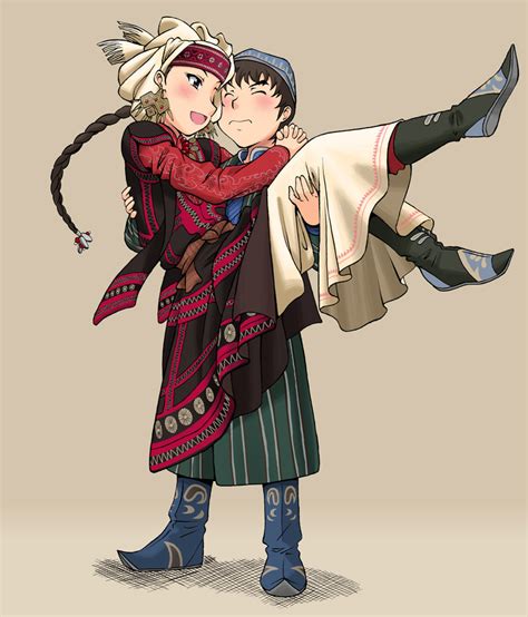 Amir Halgal And Karluk Eihon Otoyomegatari Drawn By Sage Tory Danbooru