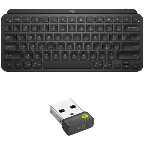 Logitech Mx Keys Mini Wireless Keyboard And Logi Bolt Usb Receiver