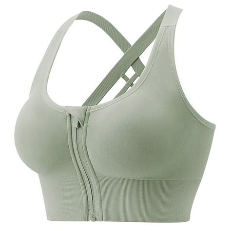Dream Slim Sports Bra For Women Criss Cross Back Padded High Impact