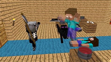Szkoła Potworów Eliksiry Minecraft Animacja Youtube