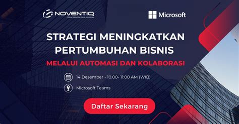 Noventiq Indonesia on LinkedIn: Microsoft Virtual Events Powered by Teams